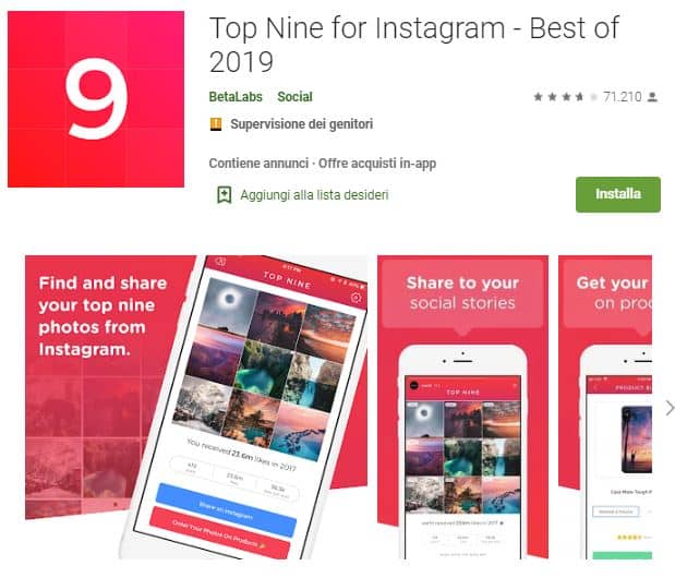 Best Nine Instagram: ecco come fare il collage 2019 ~ Be Influencer